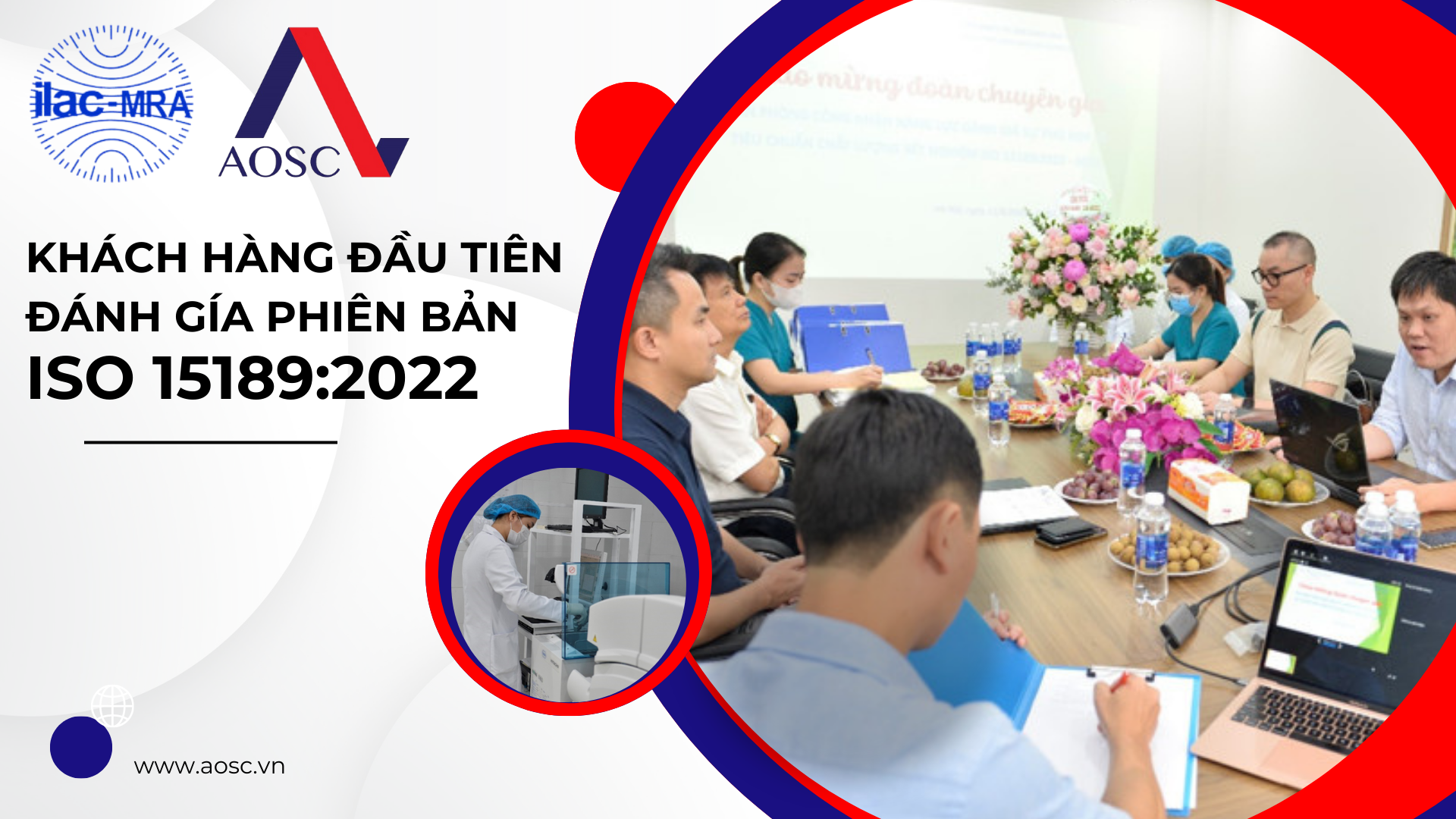 Khách hàng đầu tiên đánh giá phiên bản ISO 15189:2022 - Invivo Lab