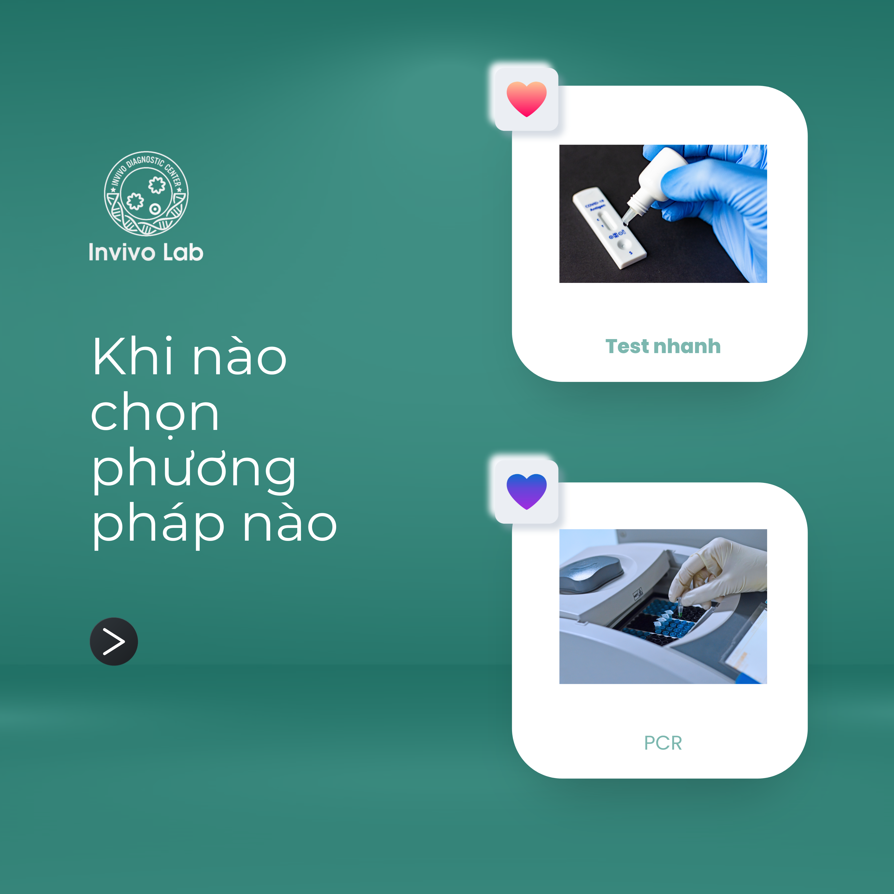 So sánh xét nghiệm PCR và Test nhanh: Khi nào nên chọn phương pháp nào ...